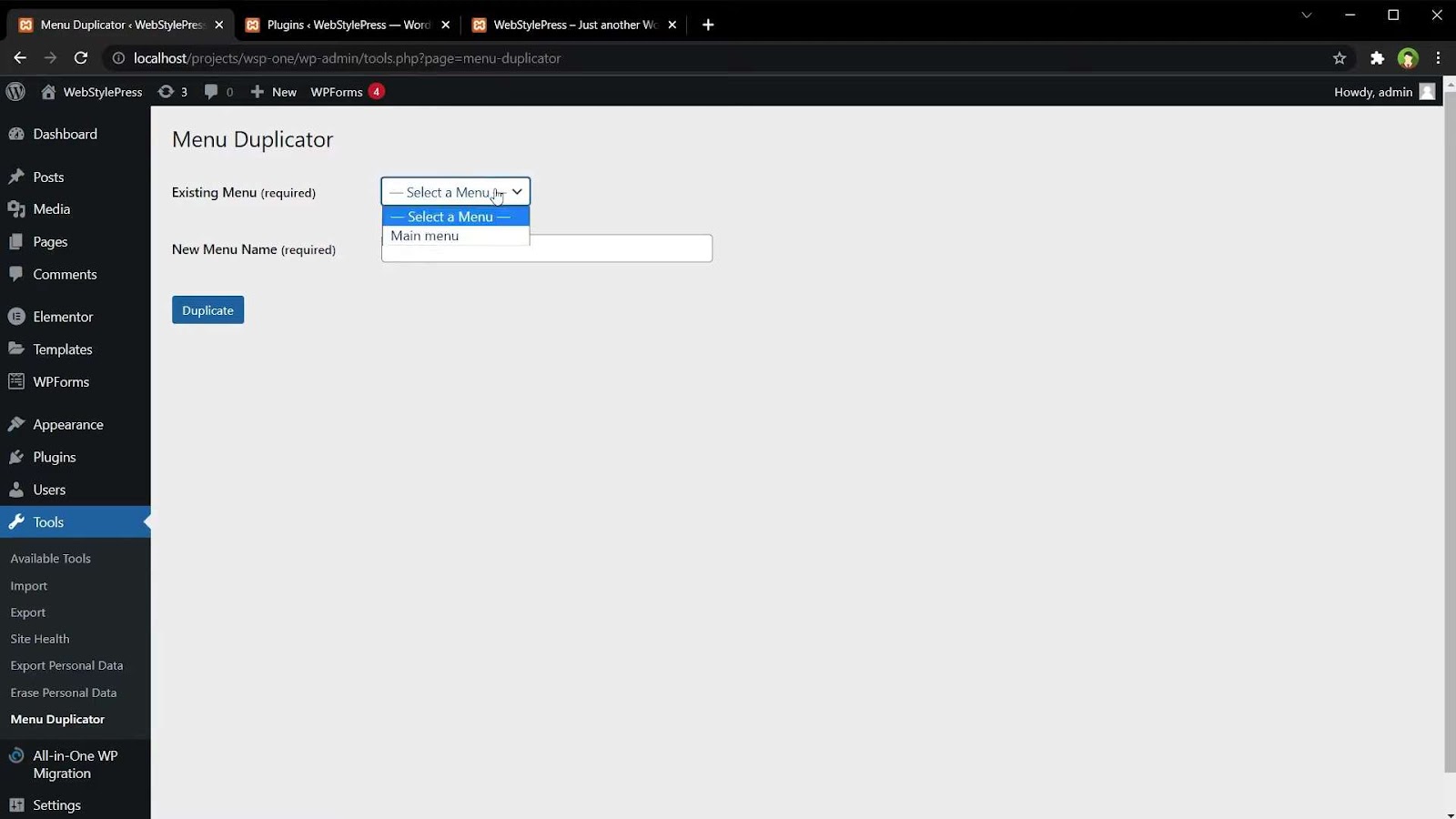 WordPress Duplicate Menu: A Step-by-Step Guide